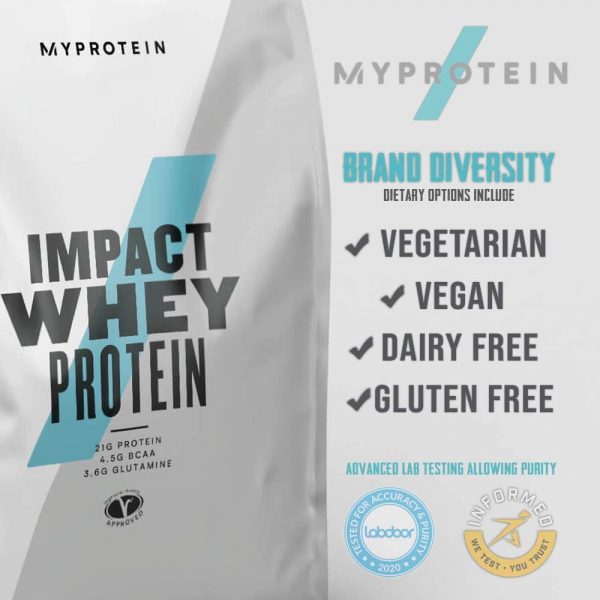Myprotein Impact Whey Protein, 5 Kg - Nutrition Depot Bangladesh