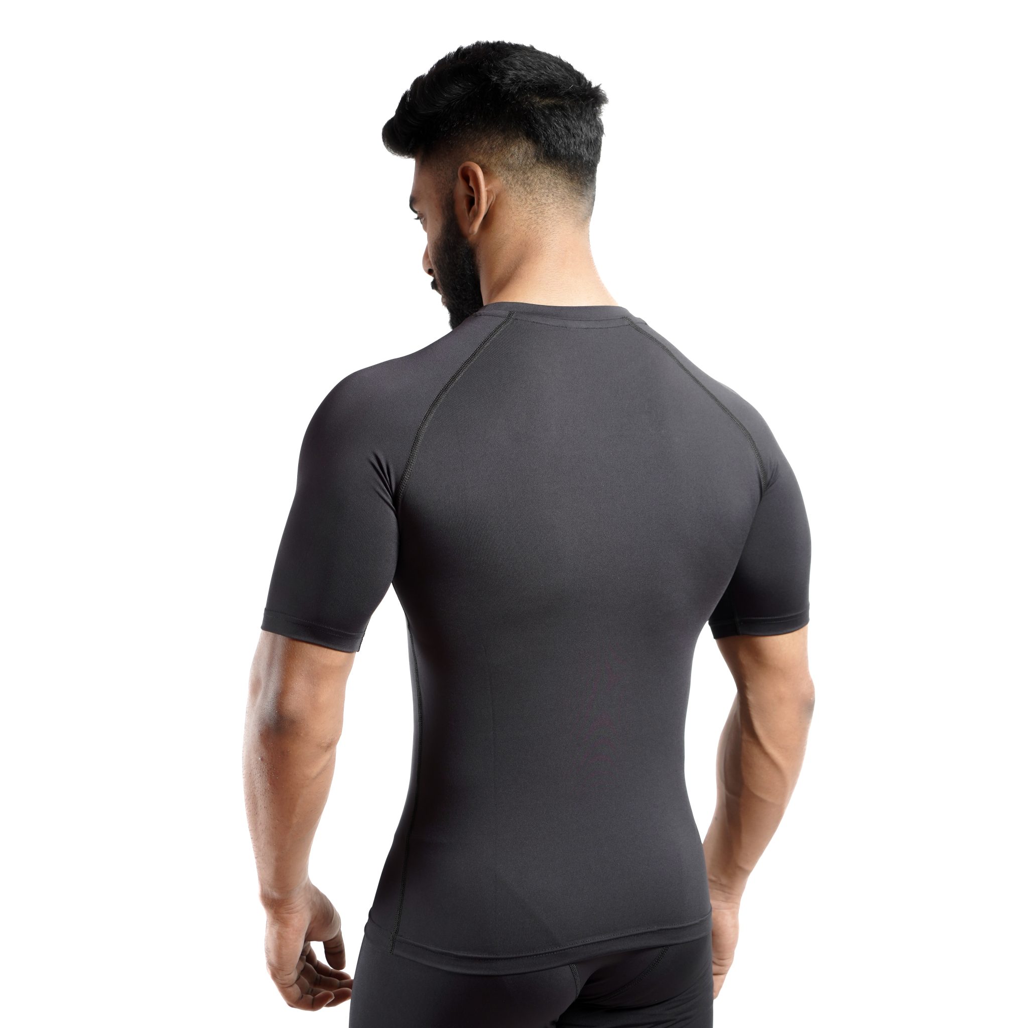 ND Compression T-Shirt - Black - Nutrition Depot Bangladesh