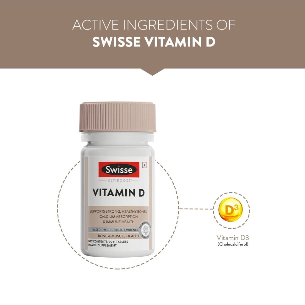 Swisse Ultiboost Vitamin D, 90 Tablets - Nutrition Depot Bangladesh