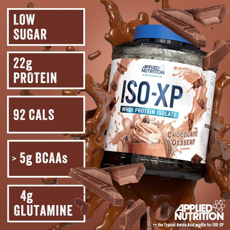 Applied Nutrition ISO-XP Whey Protein Isolate, Chocolate Dessert, 1.8kg ...
