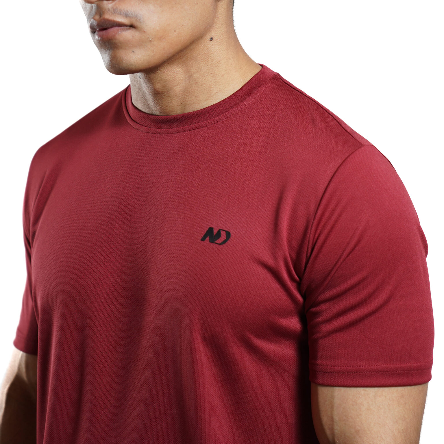 ND Training T-Shirt - Burgundy V2 - Nutrition Depot Bangladesh
