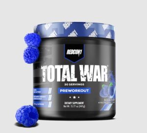 Redcon1 Total War, Blue Raspberry, 30 Serving - Nutrition Depot Bangladesh
