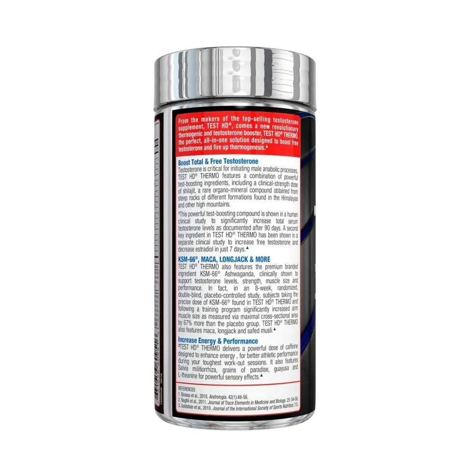 Muscletech Test HD Thermo, 90 Ct - Nutrition Depot Bangladesh