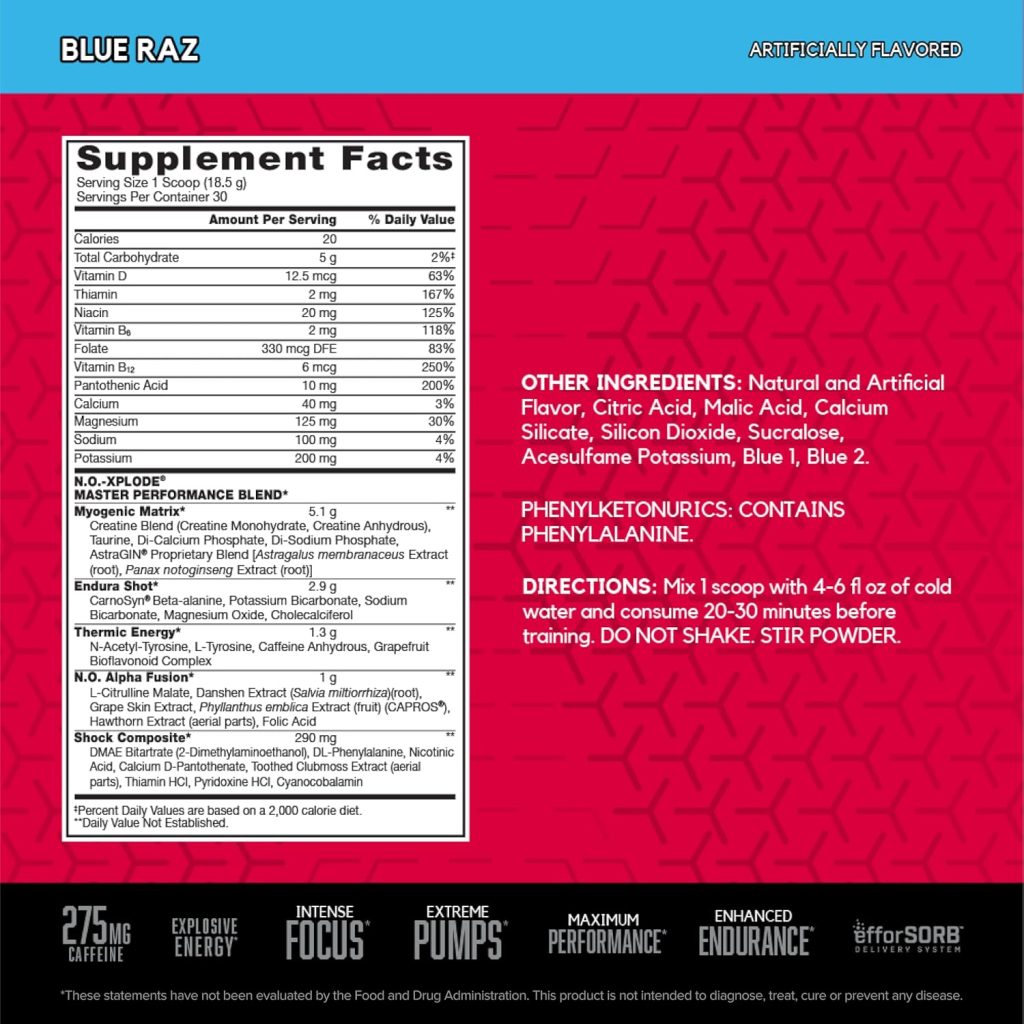 PRE WORKOUT - Nutrition Depot Bangladesh