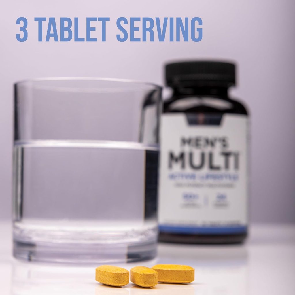 Rule1 Men's Active Multivitamin, 90 Tablets - Nutrition Depot Bangladesh