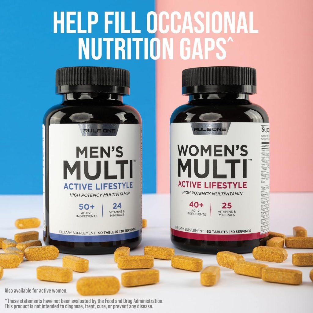 Rule1 Men's Active Multivitamin, 90 Tablets - Nutrition Depot Bangladesh