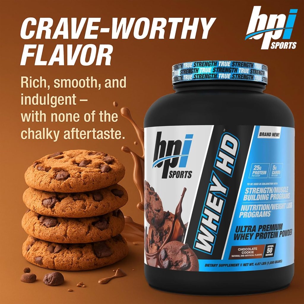 BPI Whey HD Whey Protein, Vanilla Caramel, 4.1 Lbs - Nutrition Depot ...